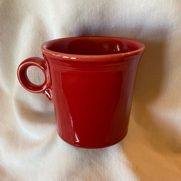 Homer Laughlin | Dining | Nwot Fiesta Ware Scarlet Red Coffee Mug ...